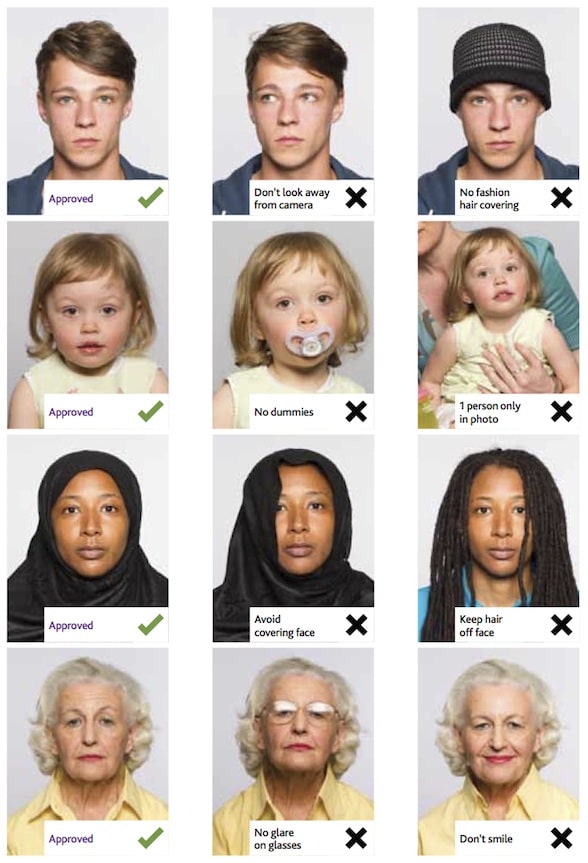Photo Example Singapore Visa Online