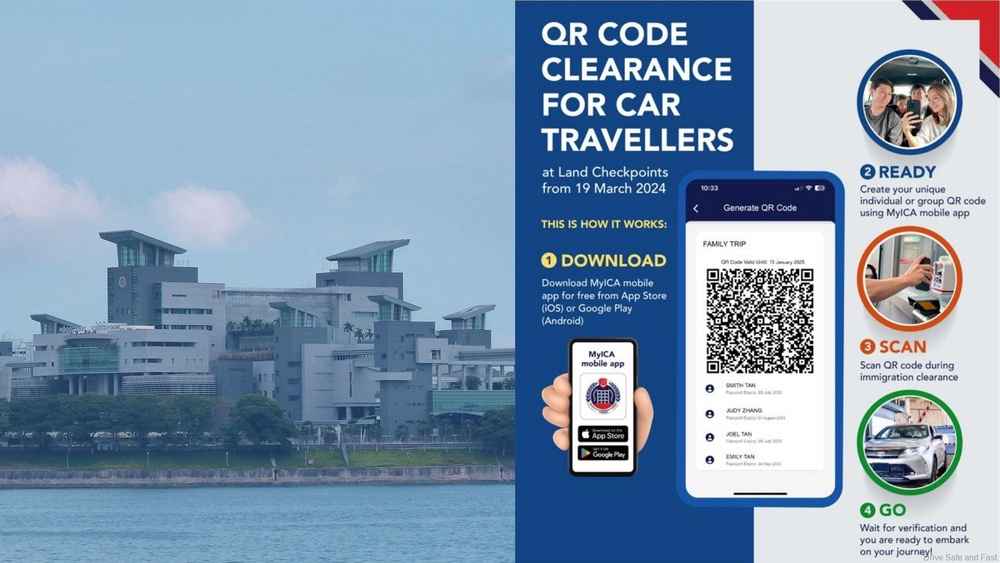 Singapore Land Immigration: All You Need Is a QR Code • Singapore Visa ...